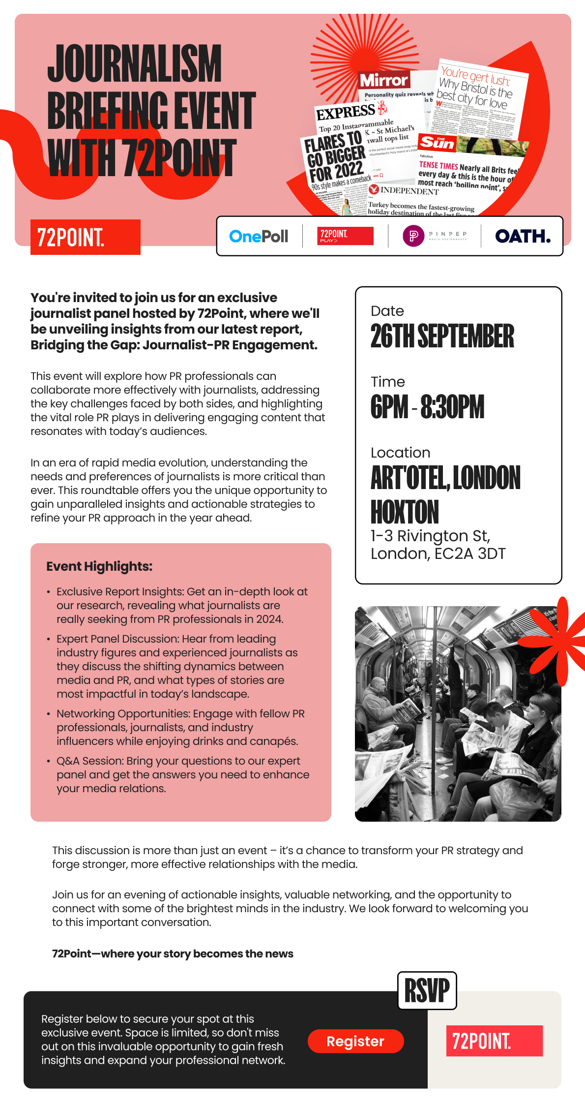 Journalism Briefing Event